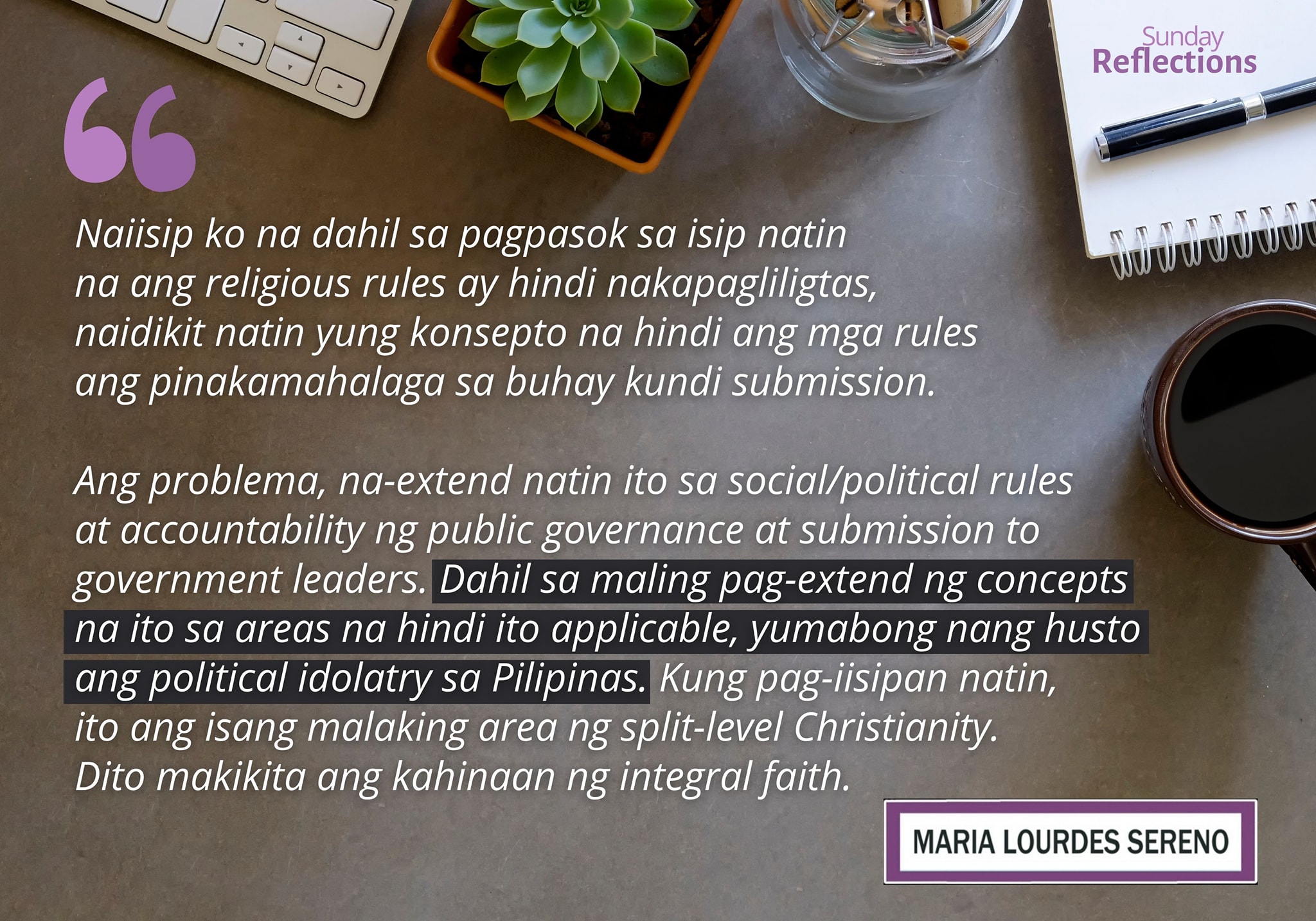 A SURRENDERED LIFE TO GOD AND THE LAW | TugmaLahat