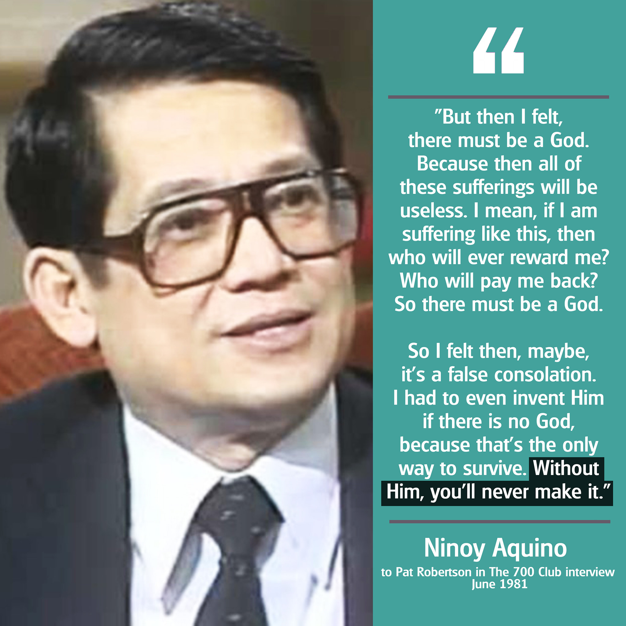 PARA PO SA MGA KRISTIYANONG GALIT NA GALIT SA 700 CLUB INTERVIEW NI ...