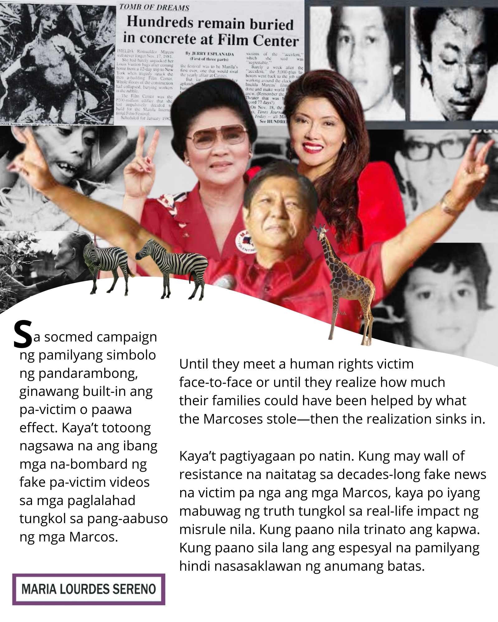 Sa Socmed Campaign ng Pamilyang Simbolo ng Pandarambong, Ginawang Built ...